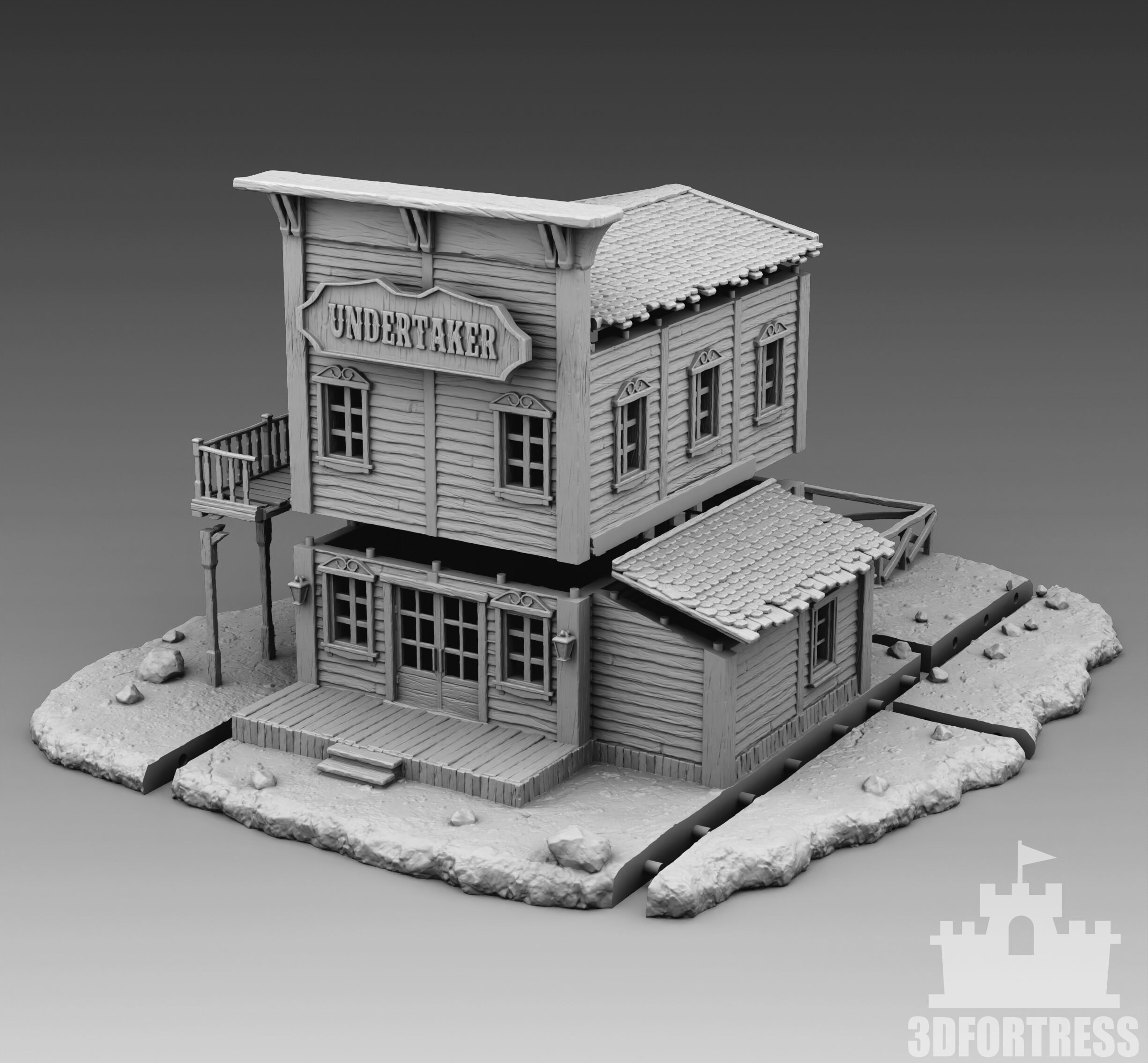 Wild West Undertaker's House - Etsy