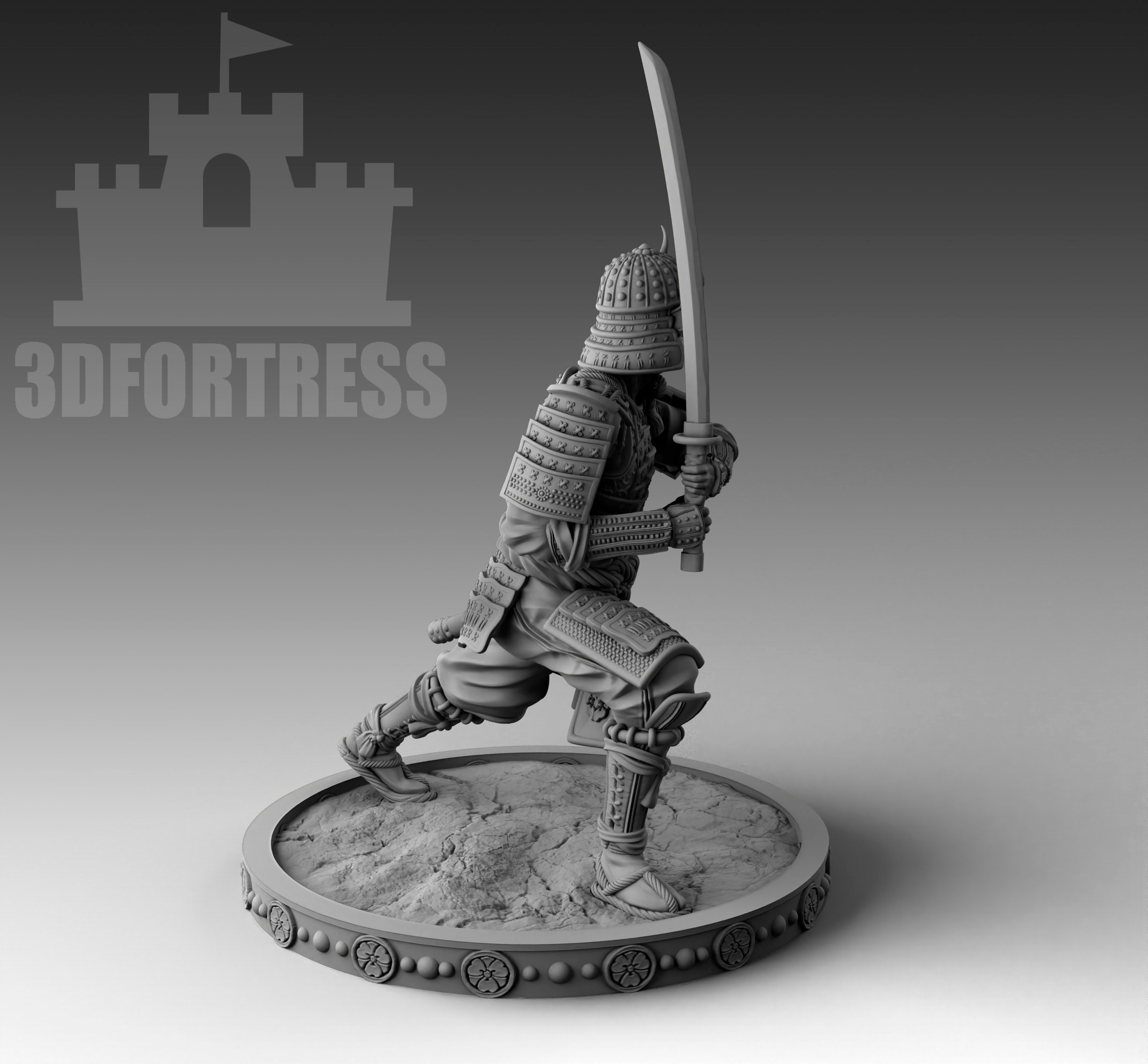 Chinese Samurai 3d Models - Etsy