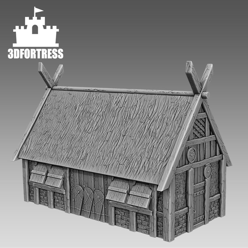 Viking House With Cellar - Etsy