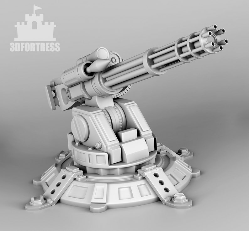 Minigun Turret - Etsy
