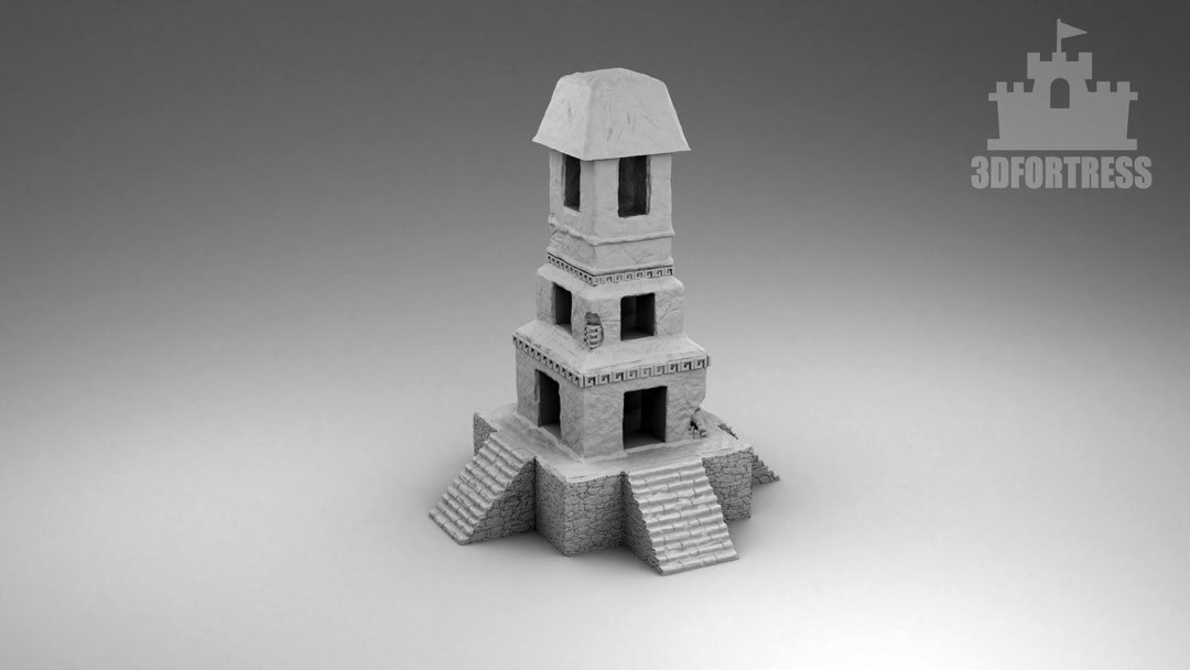 Maya Observation Tower - Etsy