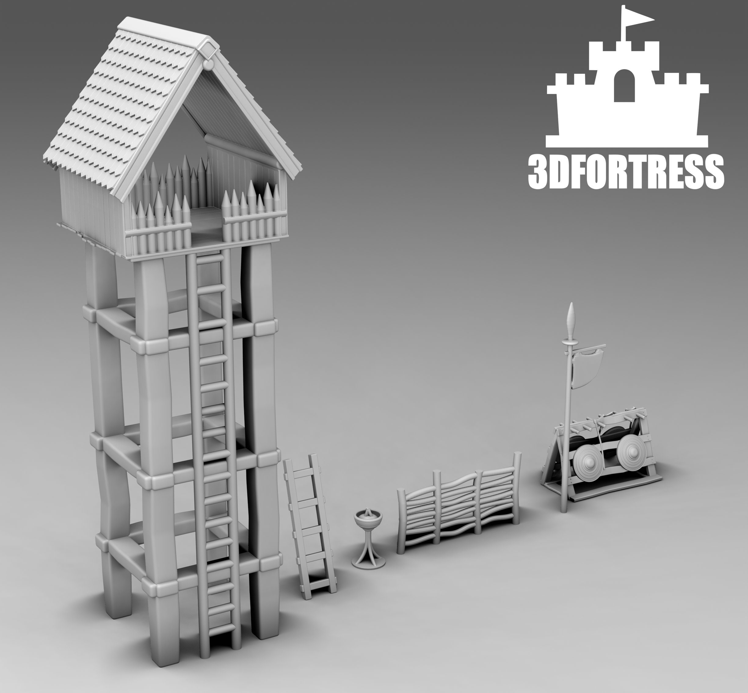 Viking Tower for Observation - Etsy