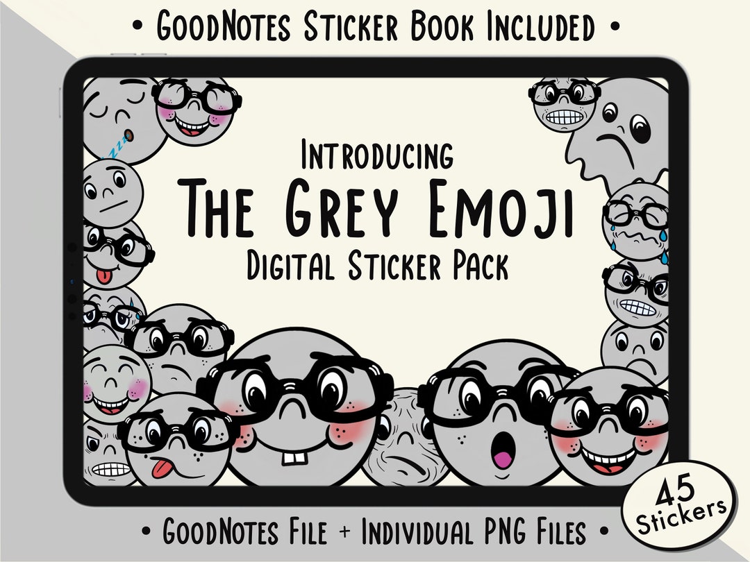 Good Notes Emojis, Digital Planner Stickers, Png Clip Art Download ...
