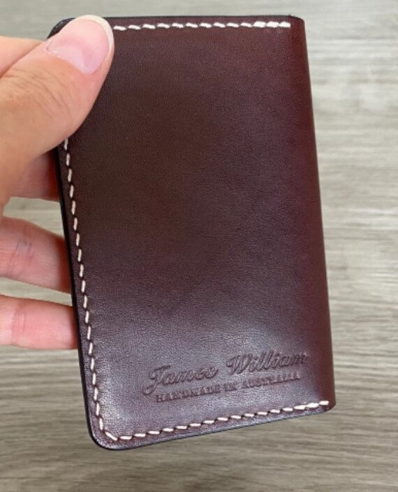 Kangaroo Leather Wallet Bifold Wallet Slim Wallet - Etsy