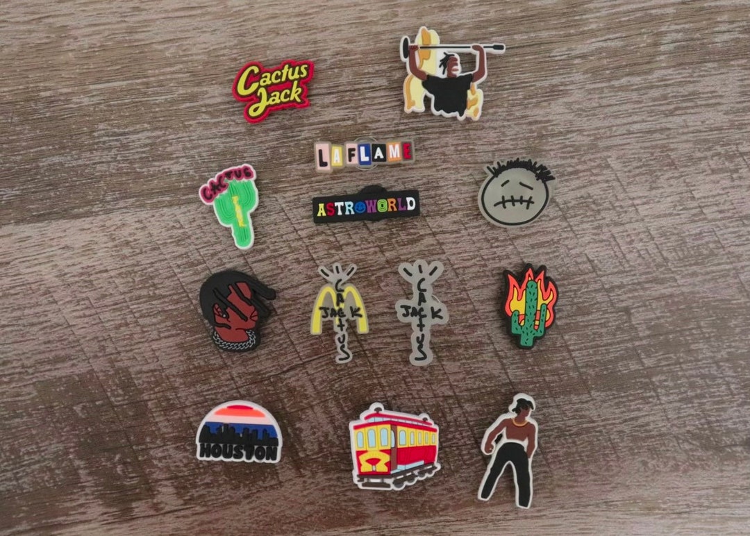 Travis Scott Shoe Charms Celebrity Shoe Charms Artist and Singer Shoe ...
