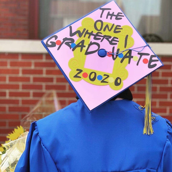 103 Friends Graduation Topper Friends Graduation Cap Friends - Etsy