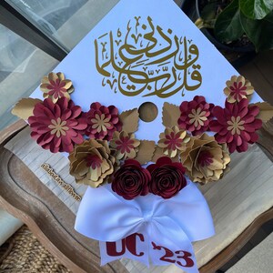 45 Personalized Muslim Graduation Cap | Quran Quotes Graduation Cap ...