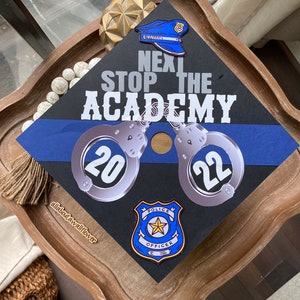 1 Police Academy Graduation Topper, Police Graduation Cap, Police ...