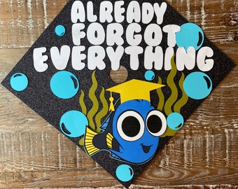 I Already Forgot Everything Grad Cap - Etsy