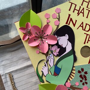 105 Mulan Graduation Topper, Mulan Graduation Cap, Cherry Blossom ...