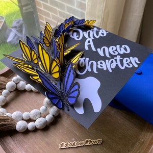 30 Butterfly Graduation Topper, Butterfly Graduation Cap, Onto a New ...