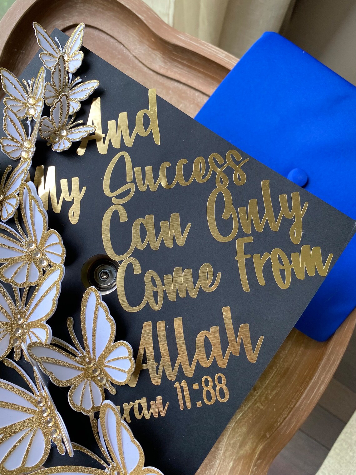 31 Personalized Muslim Graduation Cap Quran Quotes - Etsy