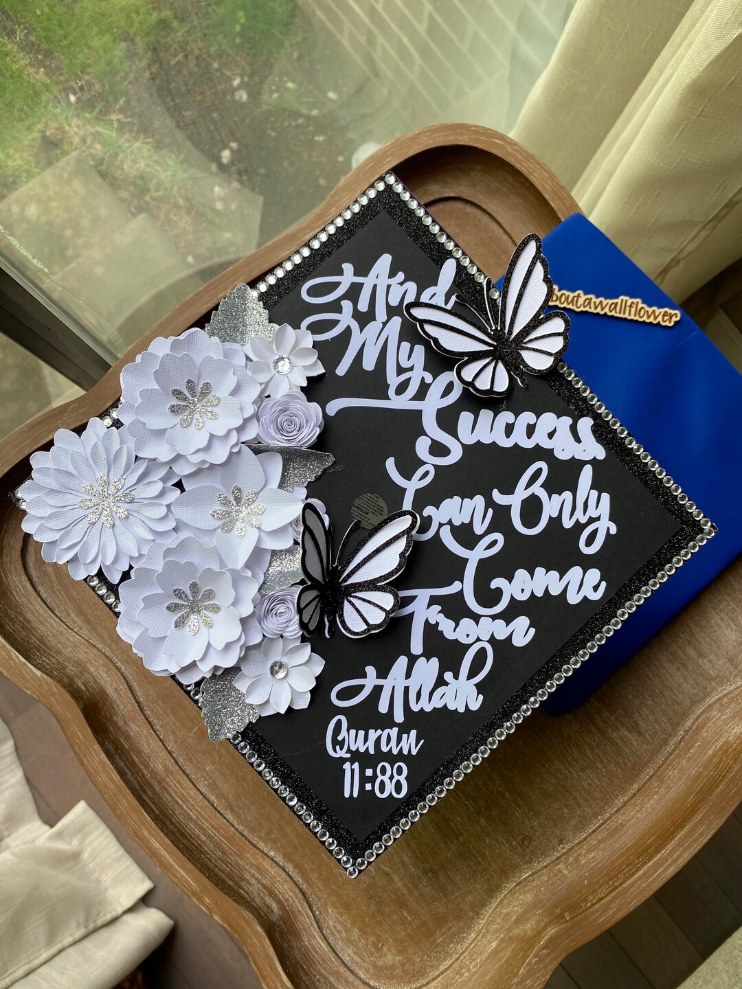 34 Personalized Muslim Graduation Cap | Quran Quotes Graduation Cap ...