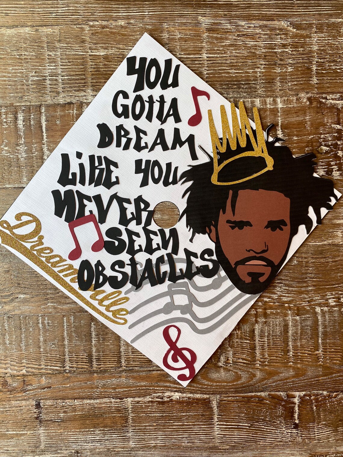 74 J. Cole Graduation Topper Dreamville Graduation Cap J. - Etsy