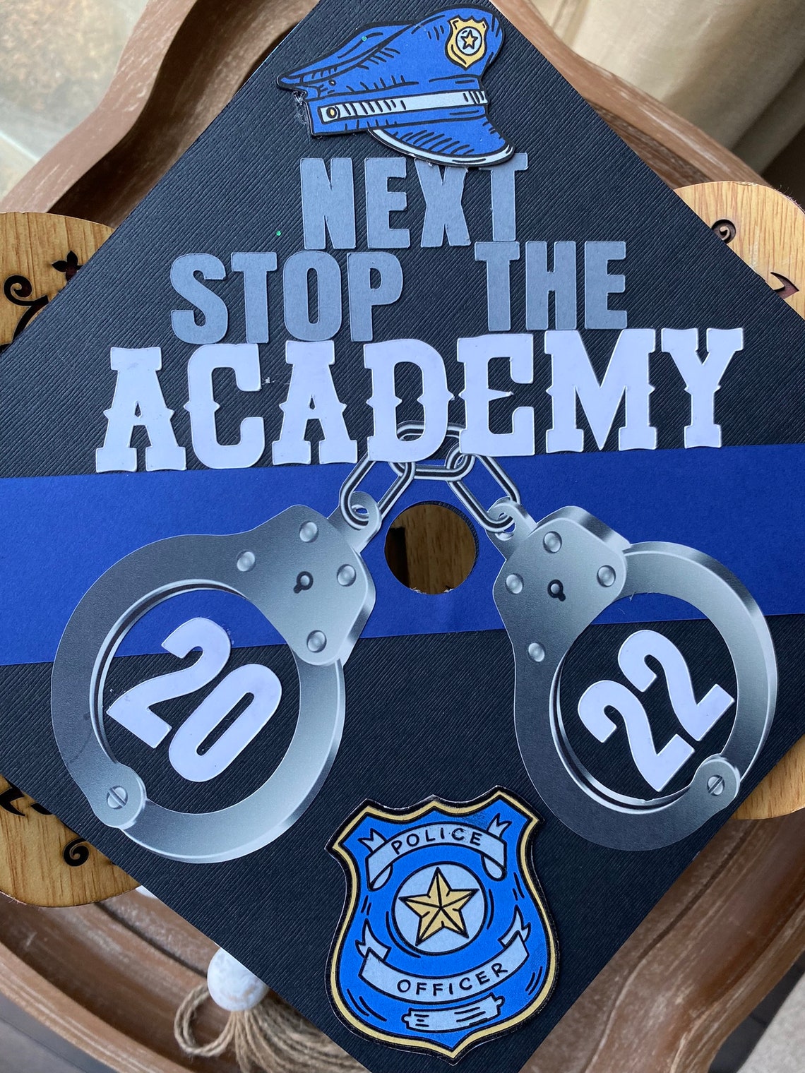 1 Police Academy Graduation Topper, Police Graduation Cap, Police ...