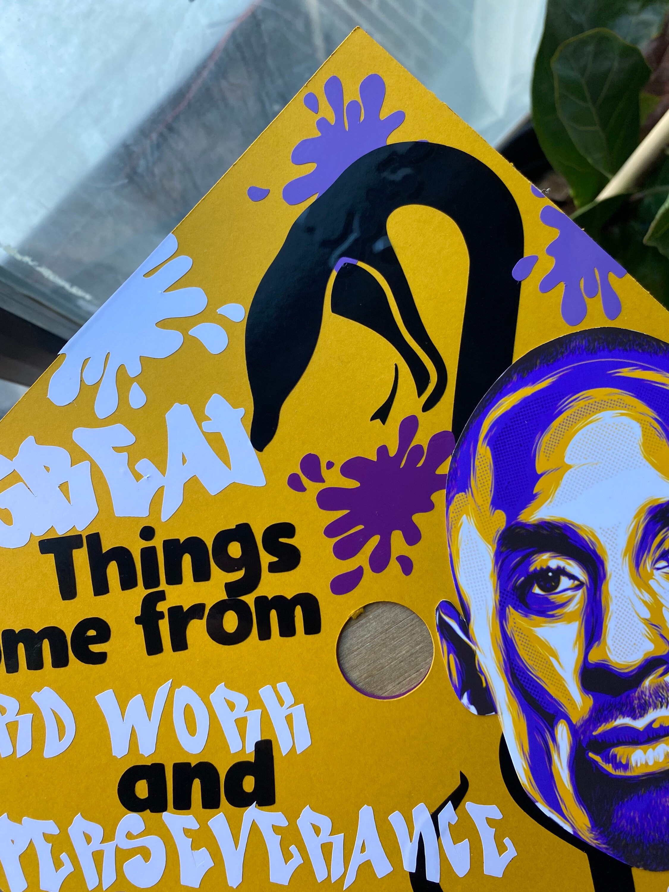 87 Kobe Graduation Topper, Kobe Graduation Cap, Mamba Graduation Cap ...