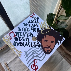 74 J. Cole Graduation Topper, Dreamville Graduation Cap, J. Cole ...