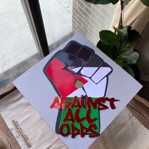 130 Palestine Graduation Topper, Palestinian Graduation Cap, Palestine ...