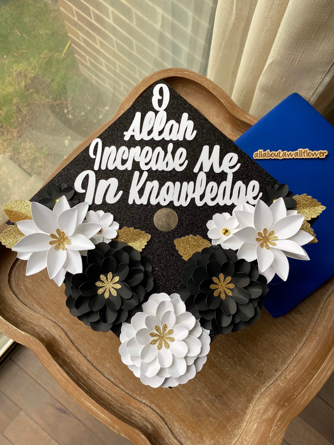 43 Personalized Muslim Graduation Cap | Quran Quotes Graduation Cap ...