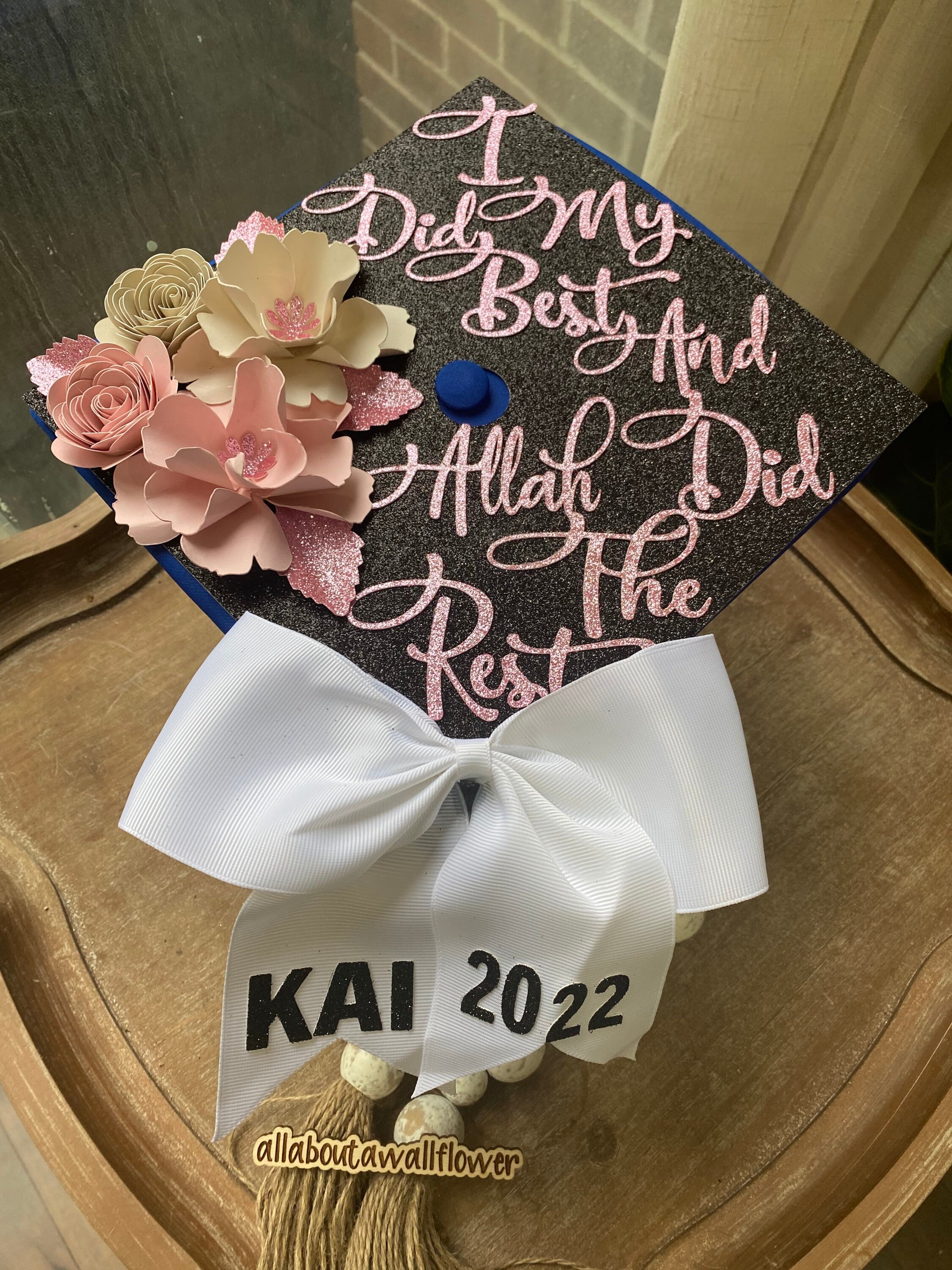 143 Personalized Muslim Graduation Cap | Quran Quotes Graduation Cap ...