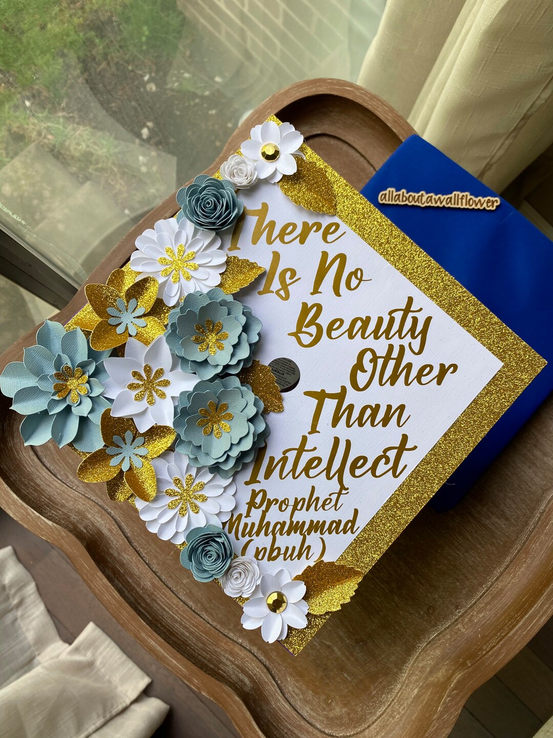 35 Personalized Muslim Graduation Cap | Quran Quotes Graduation Cap ...