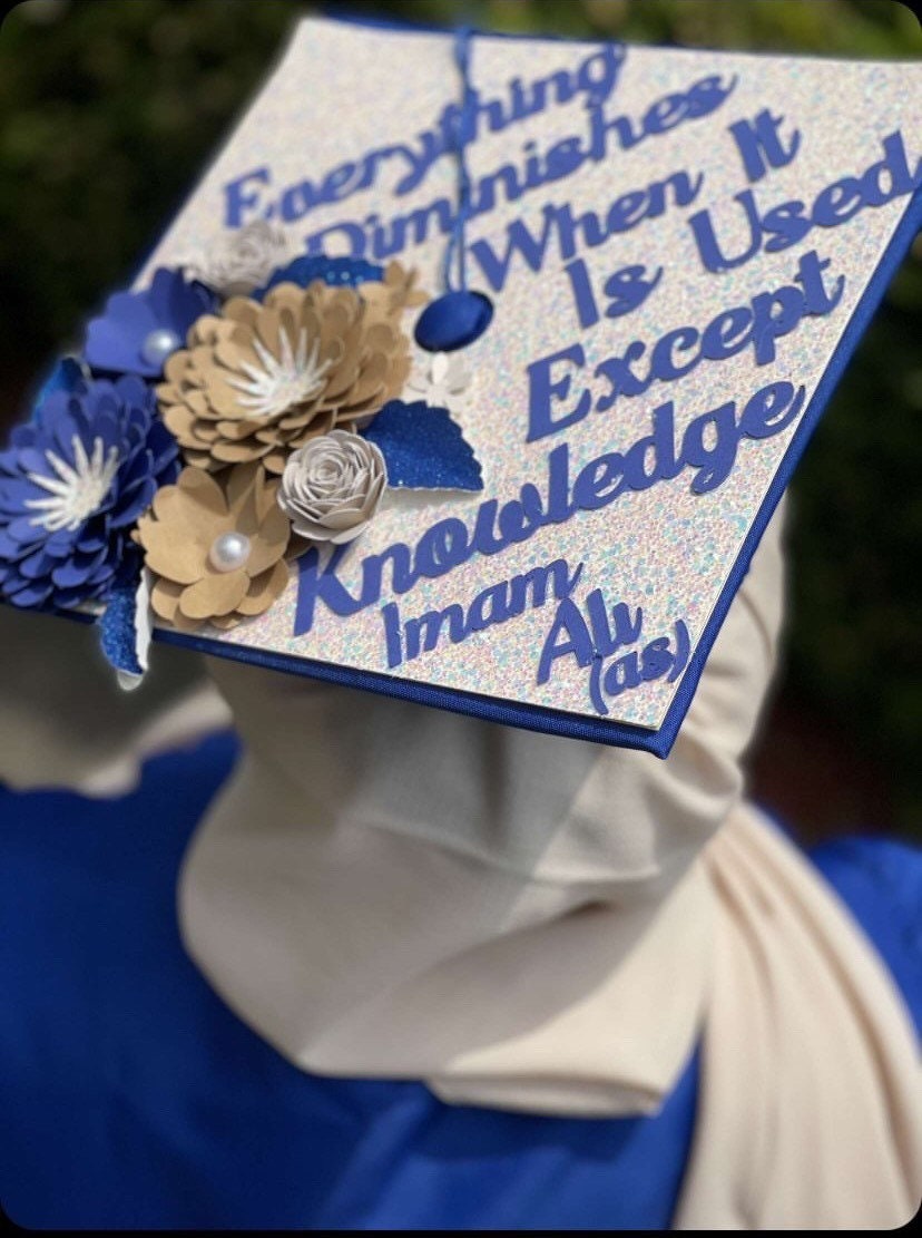 68 Personalized Muslim Graduation Cap Quran Quotes - Etsy
