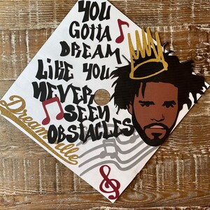 74 J. Cole Graduation Topper Dreamville Graduation Cap J. - Etsy