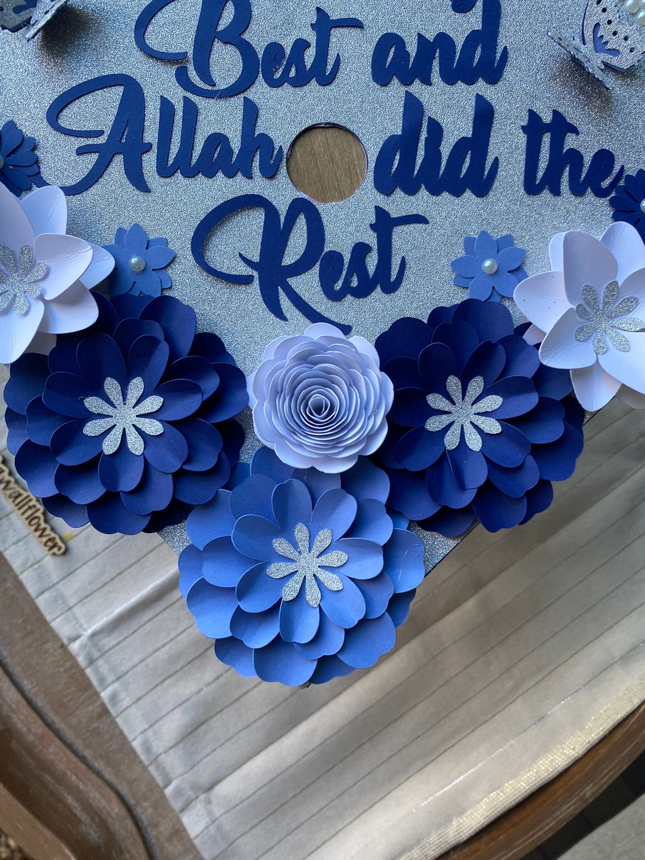 73 Personalized Muslim Graduation Cap | Quran Quotes Graduation Cap ...