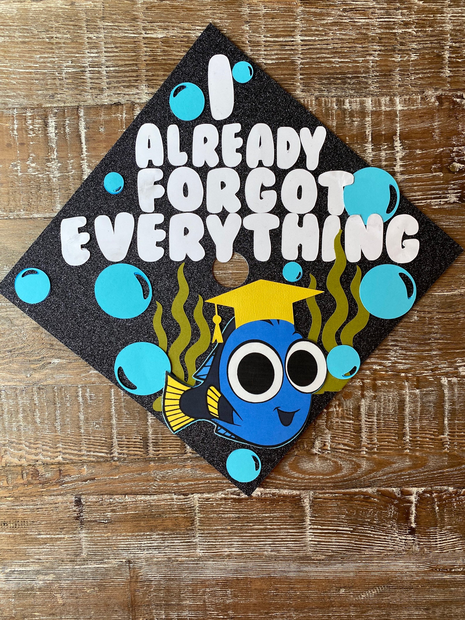 107 Nemo Graduation Topper Dory Graduation Cap I Already - Etsy