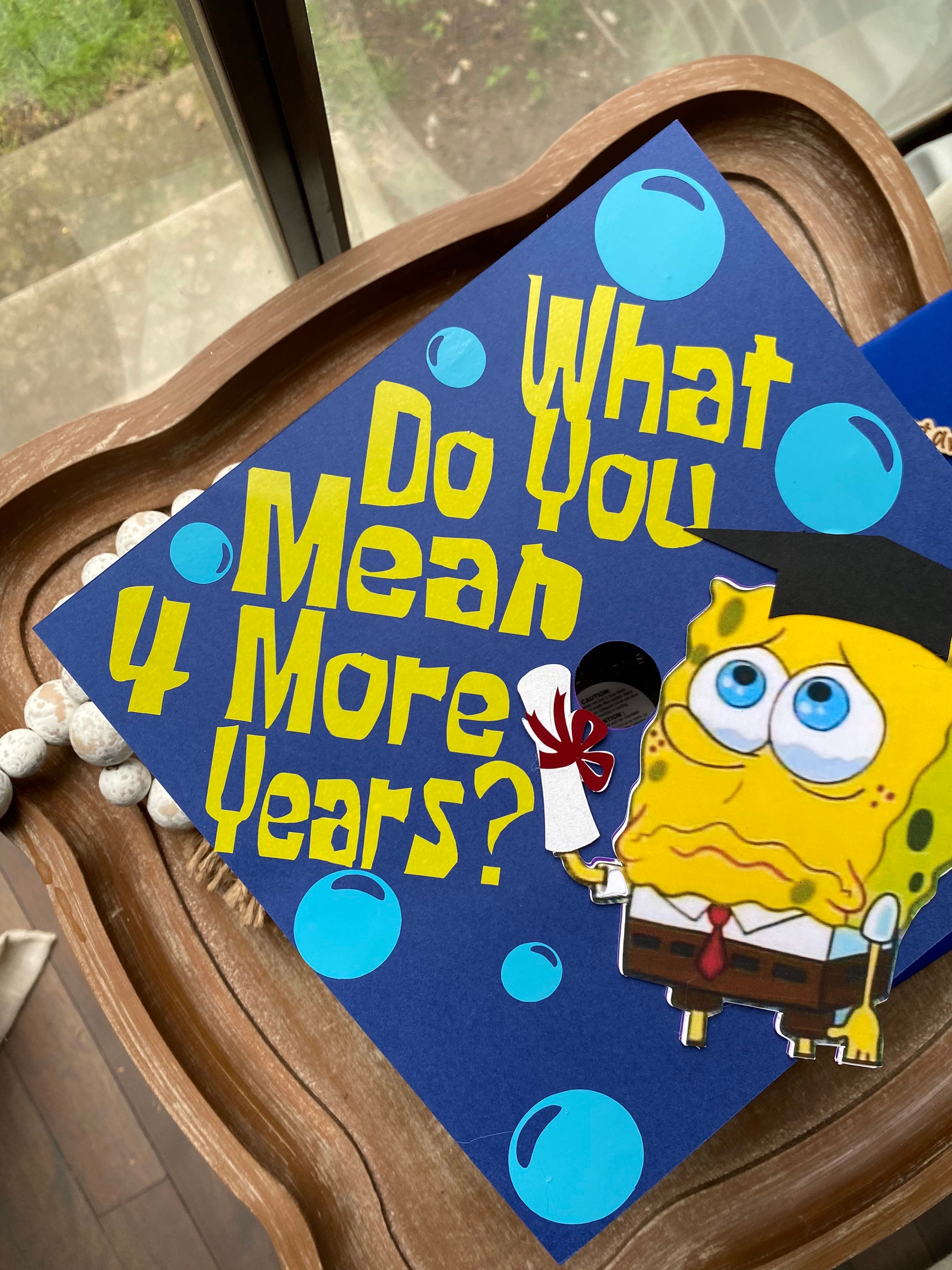 5 Funny Graduation Cap Funny Graduation Topper Four More - Etsy
