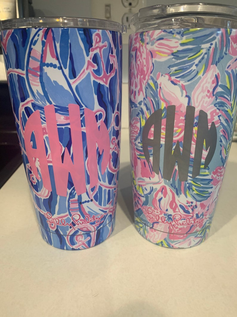 Personalized Name Initials Monogram Sticker Sheet - Etsy