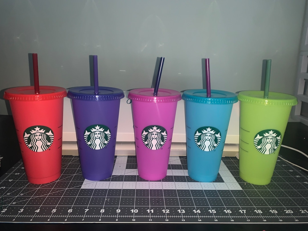 Personalized Starbucks 24 Oz Color Changing Cold Cups With Name or ...