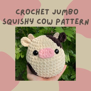 Crochet Squishy Cow Pattern PDF PATTERN - Etsy
