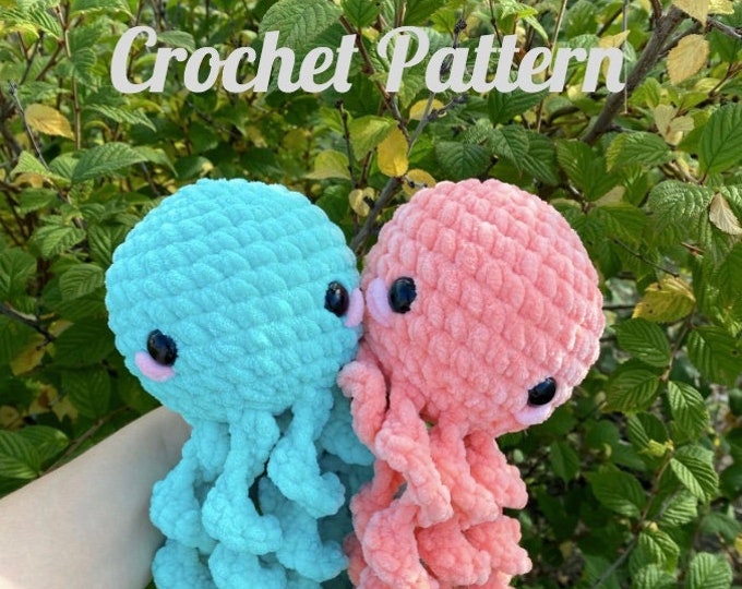Crochet Octopus Pattern | Beginner Friendly Pattern | PDF Download - Etsy