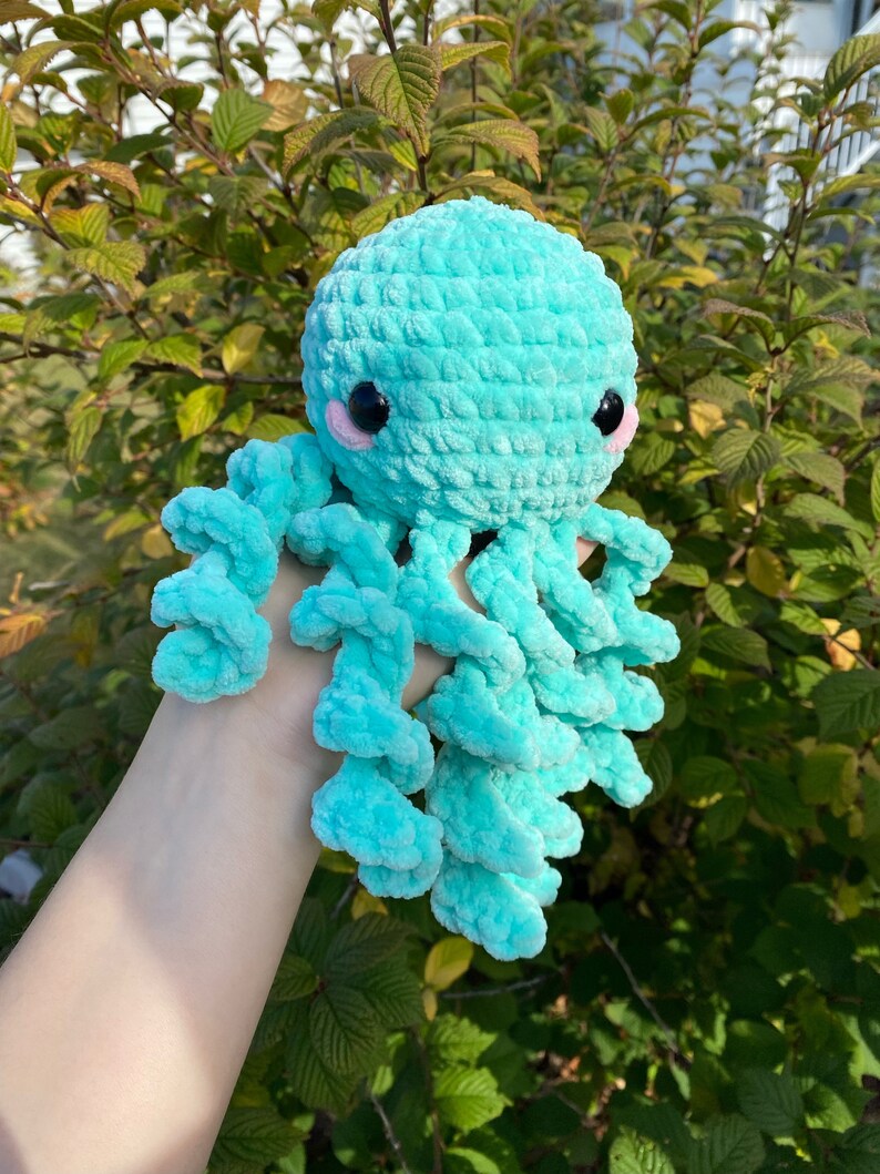 Crochet Octopus Pattern Beginner Friendly Pattern PDF - Etsy