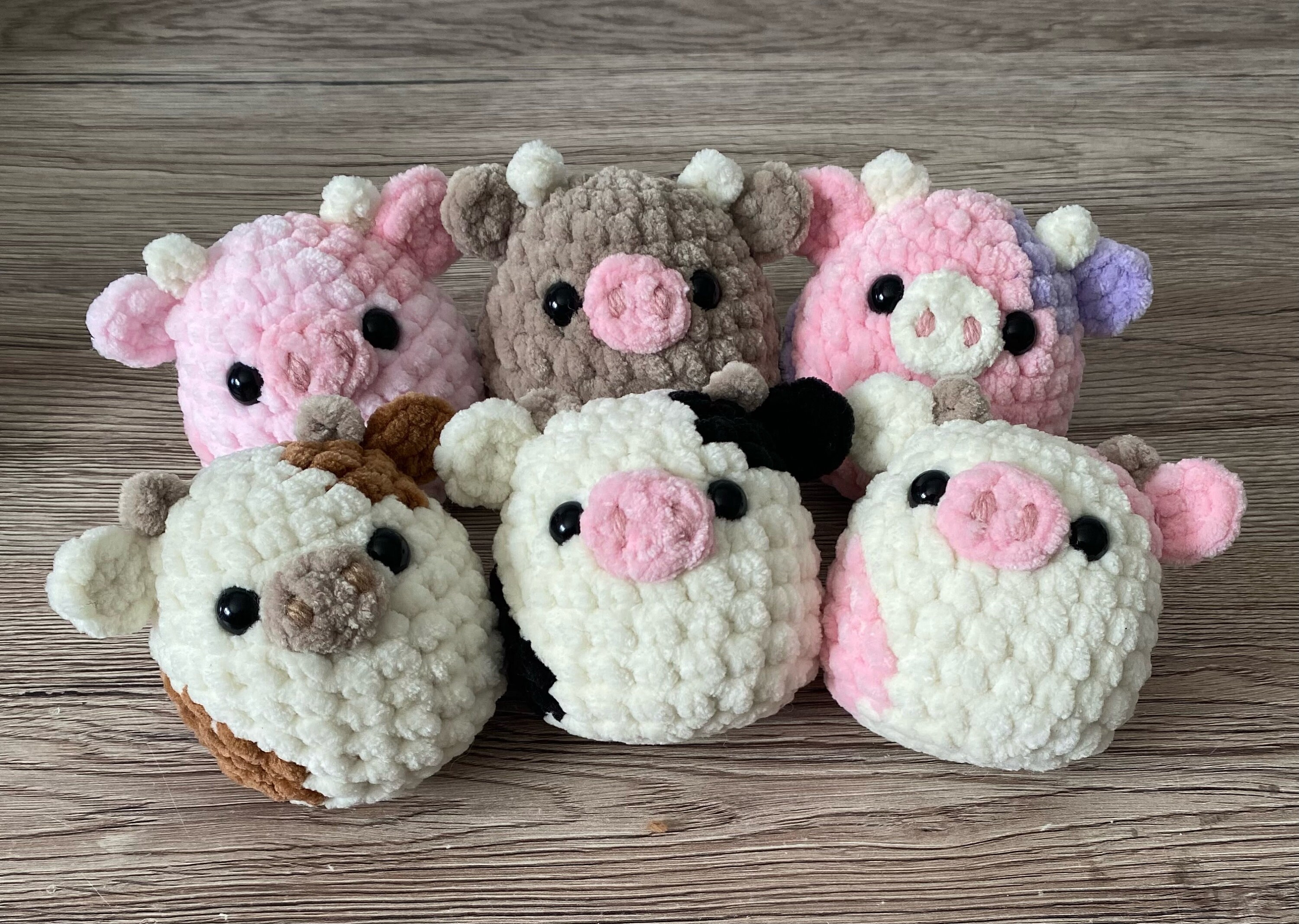 Crochet Squishy Cow Pattern PDF PATTERN - Etsy Canada