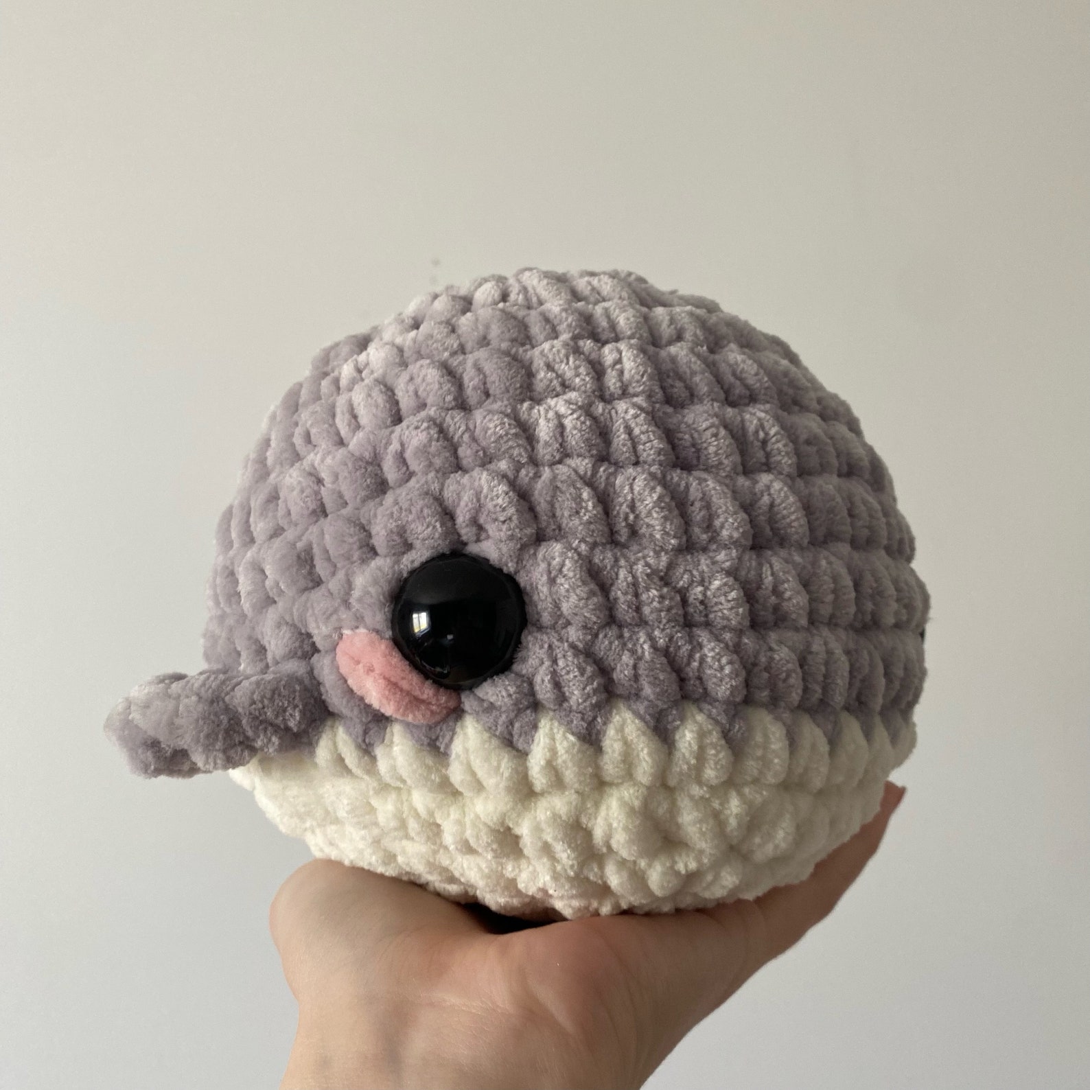 Crochet Whale Plushie Jumbo Whale Plushie - Etsy Canada