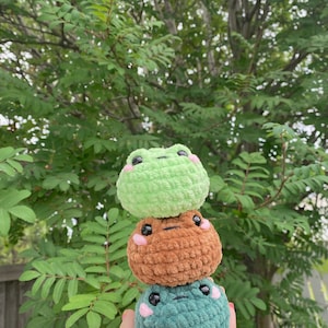 Blob Frog Crochet Pattern PDF - Etsy Canada