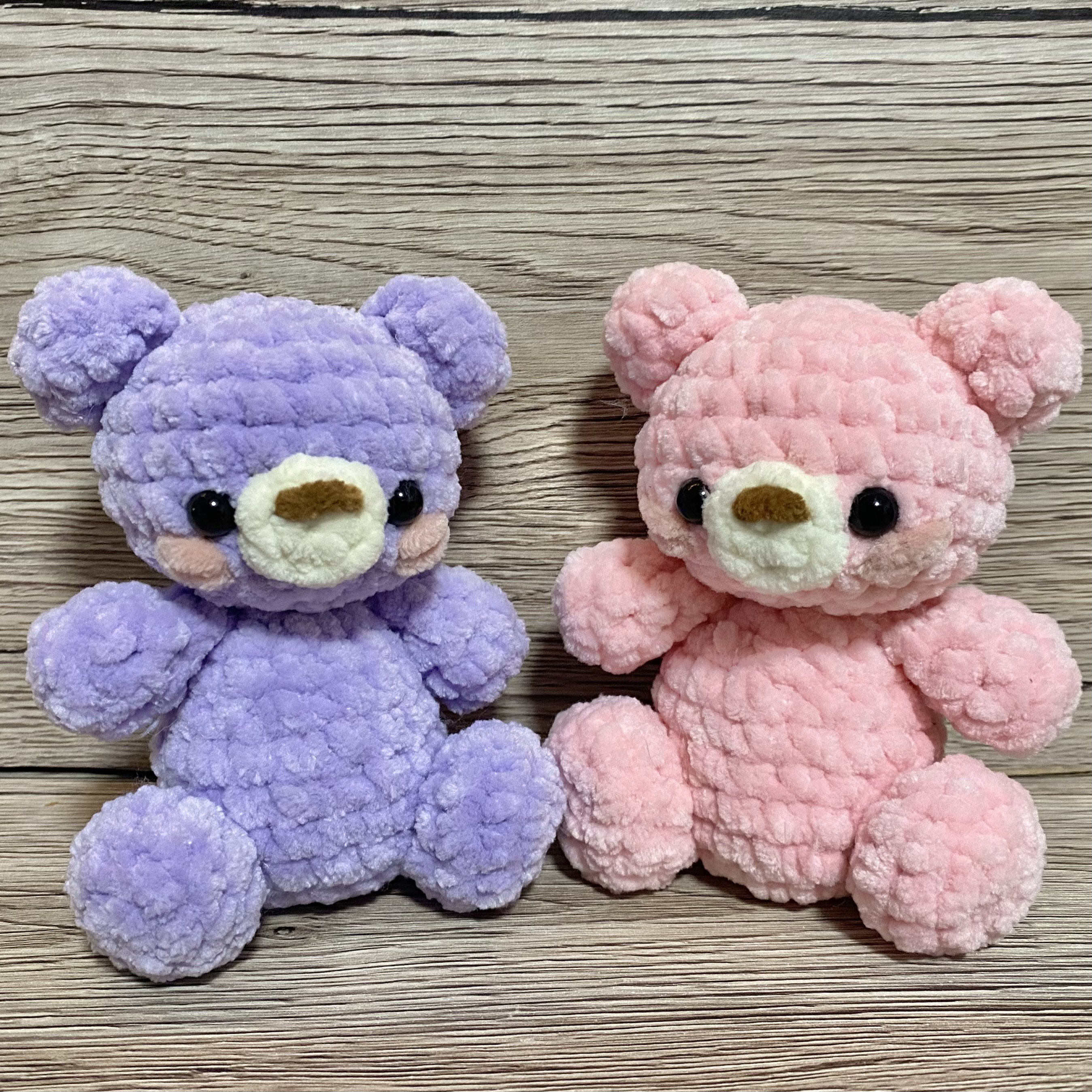 Crochet Teddy Bear Desk Buddy Pattern PDF Download - Etsy
