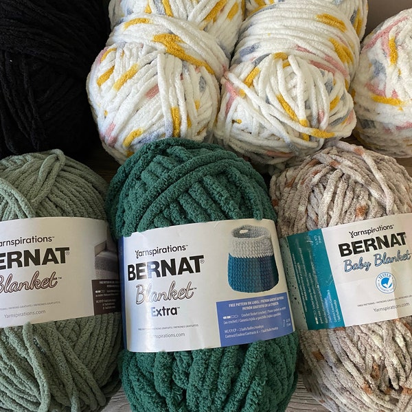 Bernat Blanket Yarn - Etsy