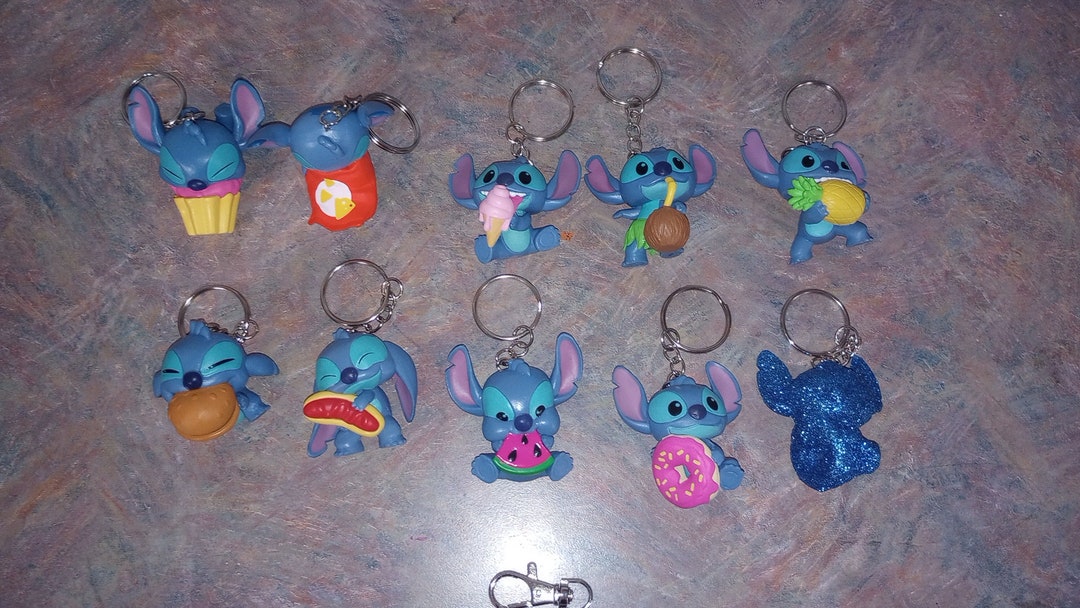 Stitch Keychains. - Etsy