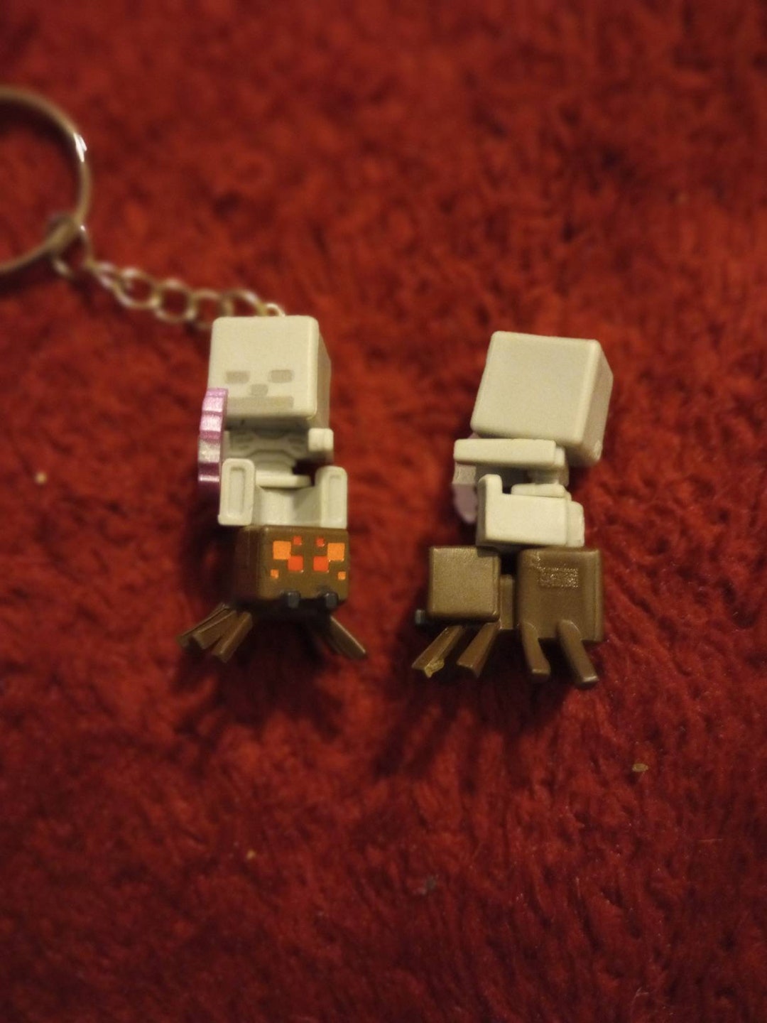 Minecraft Figurines, Keychains, and Earrings - Etsy