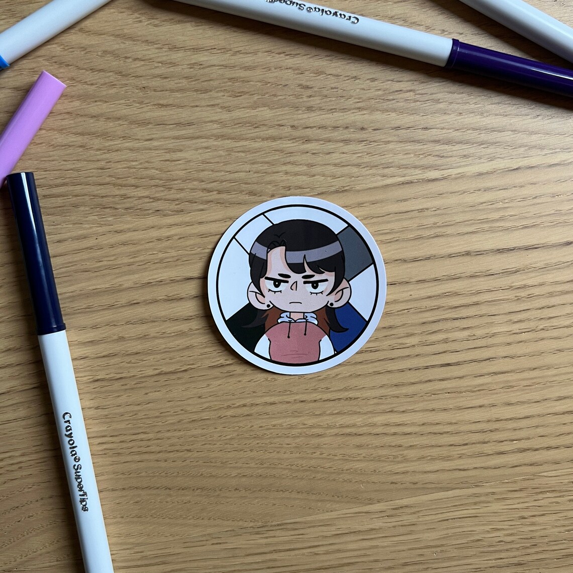 Anime Pride Sticker Aka ashe Pride Sticker Equality Stickers - Etsy