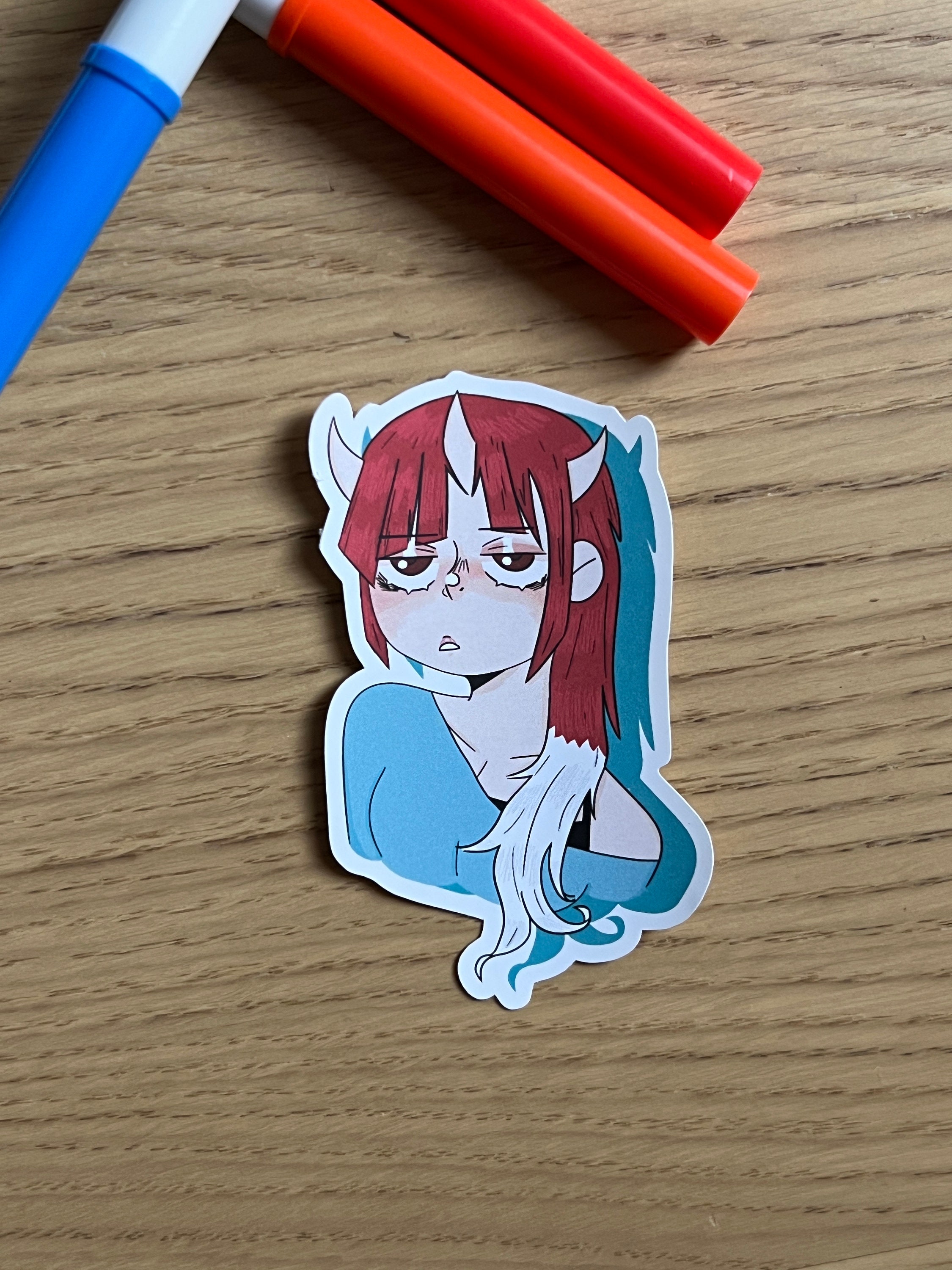 Foxy Anime Sticker Aka akane Emo Anime Sticker - Etsy Australia