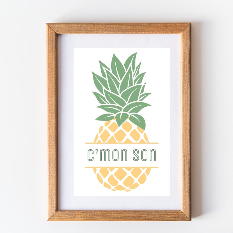 Psych Pineapple - Etsy