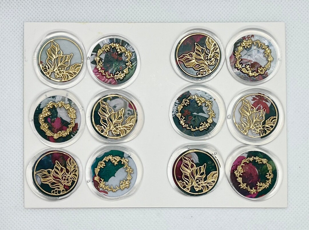 Noel Collection Holiday Wax Seals Self Adhesive Set of 6 - Etsy
