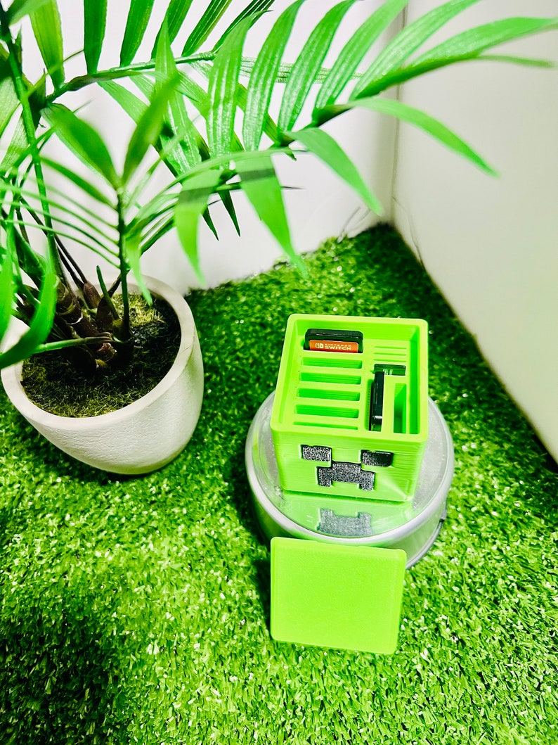 Minecraft-inspired Games and Micro SD Holder - Etsy