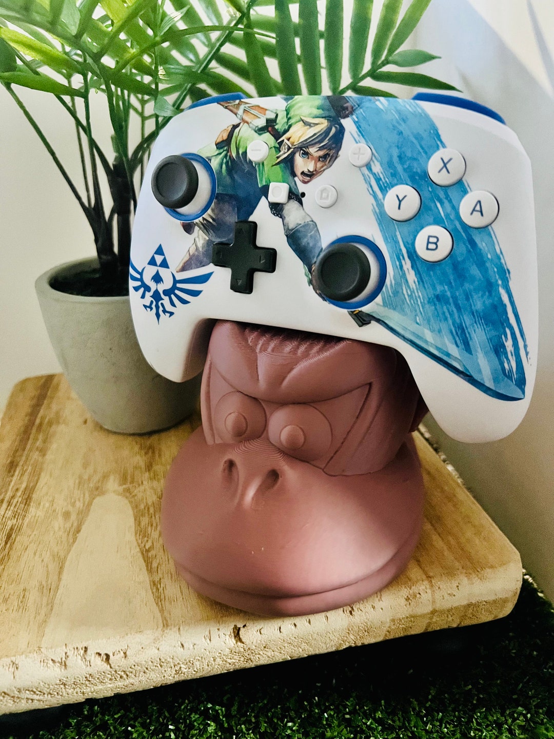Donkey Kong Head Controller Holder - Etsy