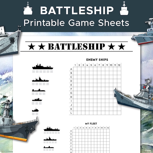 Battleship - Etsy