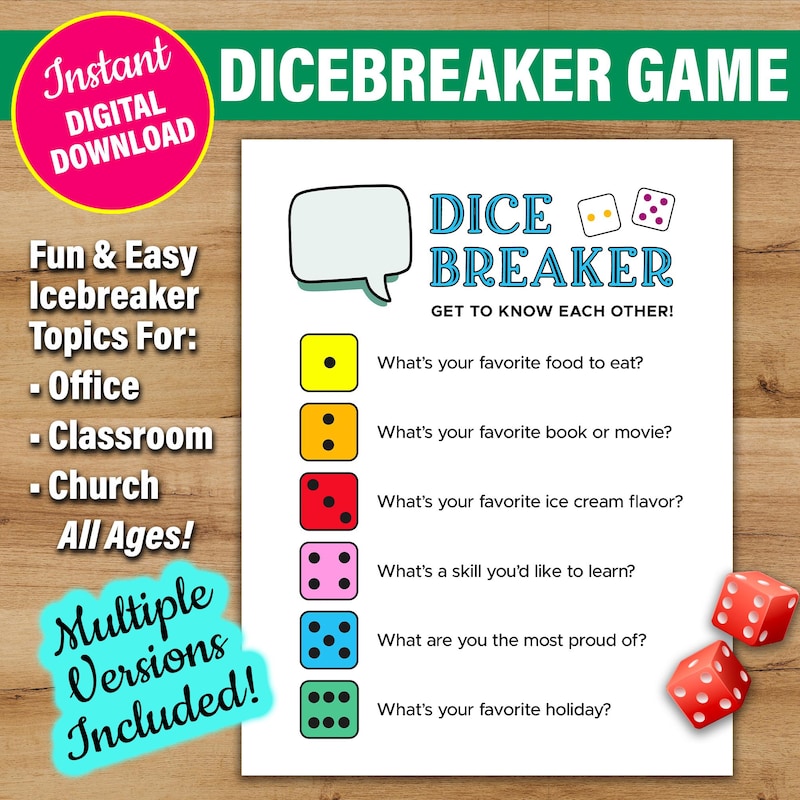 Dicebreaker - Etsy